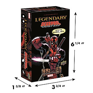 Legendary A Marvel Deck Building Deadpool Expansion Board Game