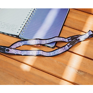 Wednesday "We Wear Black" Color-Changing Plastic Travel Tumbler | Includes Reusable Straw, Leak-Resistant Lid | Holds 24 Ounces