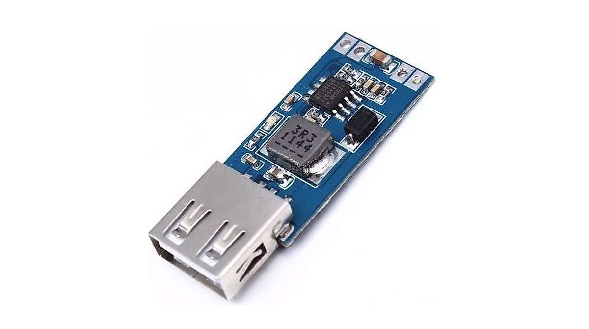 HiLetgo 5pcs 3A DC-DC Power Modules | 9V/12V/24V to 5V USB Charger