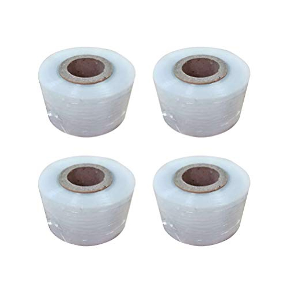 Happyyami Roll Grafting Tape Stretchable Garden Grafting Tape Plants Repair Tapes Self- Adhesive Clear Floristry Film for Garden Nursery Fruit Trees Garden Budding Tree 120m