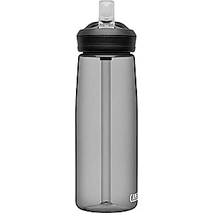 CamelBak eddy+ BPA Free Water Bottle, 25 oz, Charcoal, .75L