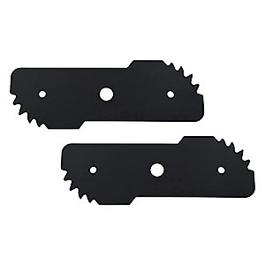 2 PK 243801-02 Edger Blade (7-3/4" x 2-3/4"), Compatible with Black & Decker LE750 & EH1000 ‎EB-007AL Lawn Edger Blade - Replacement 243801-00, 243797-00, 40-519, for Craftsman Model CMEED400, (2 PK)