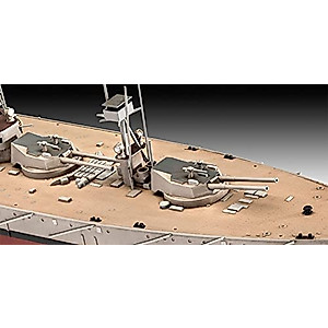Revell 05171 HMS Dreadnought Plastic Model kit 1:350 Scale, Unpainted
