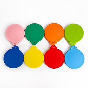 Oui Yogurt Jar Lids - 24 pack Oui Silicone Lids for Yoplait Yogurt Container, Sealed against leaks Silicone lids for oui yogurt jars in 8 colors