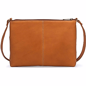 Le Donne Leather Cinder Smartphone Crossbody (Black)