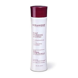 Keranique Curl Preserve Shampoo for Curly Hair, Textured Hair, 8 Fl Oz