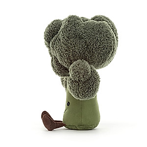 Jellycat Amuseables Broccoli Stuffed Toy, 10 inches | Vegetable Plush | Fun Gift Idea