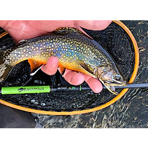 DRAGONtail Mutant zx380 Zoom 3 Length Tenkara Fishing Rod (Soft Action Rod) (with Furled Line Kit)