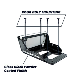 Newport Trolling Motor Transom Motor Mount - Kayaks - Freshwater and Saltwater - 1 Size, Gray