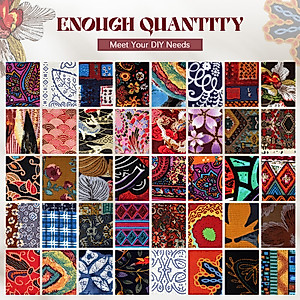 Fanfanwin 320 Pcs 8 Roll Fabric Strips Quilting Fabric Bundle Precut Roll Patchwork Cotton Fabric for Arts Crafts Sewing Purse Making, Blanket, Rug, Upholstery, Home Decor(Japanese)
