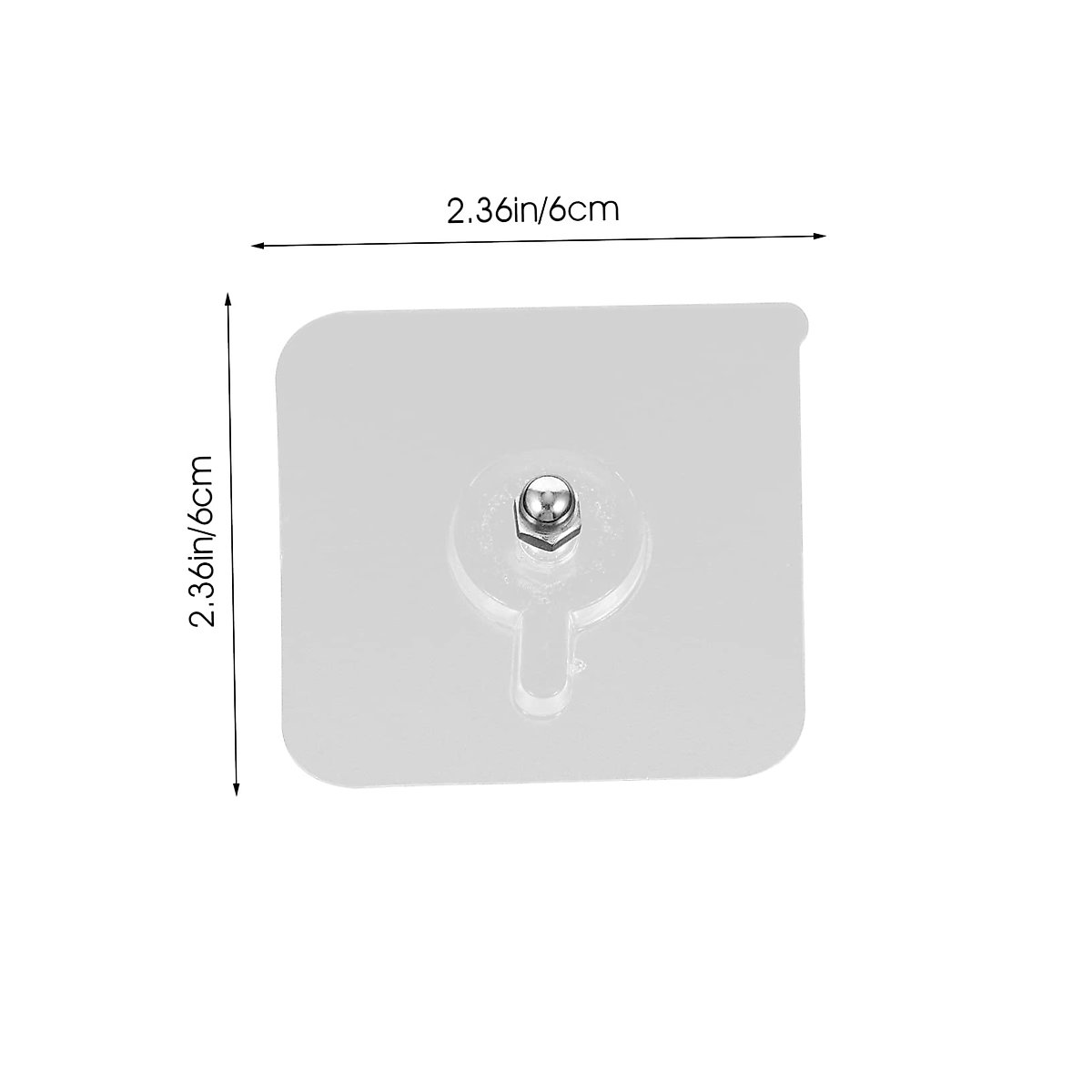 MAGICLULU 12pcs Traceless Hooks Picture Hook Non-Trace Hook Invisible Hooks Picture Hanging Kit
