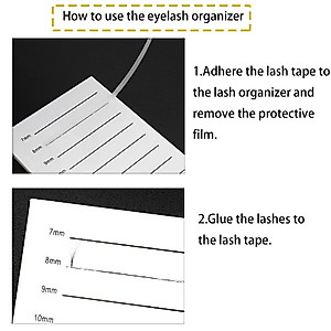 LXIANGN Acrylic 5 Layers Clear Eyelash Storage Box Lash Display Organizer Eyelash Storage Tray for Grafting Lash Extension