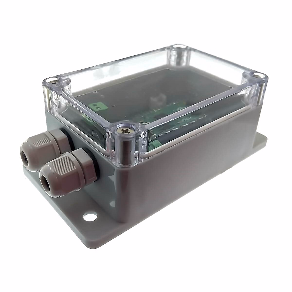qBox Pi Pico DIY IOT Enclosure Kit, IOT Enclosure for Pi Pico Dev. Board, Waterproof IP65 Enclosure with Glands, Pi Pico prototyping PCB and connectors Set