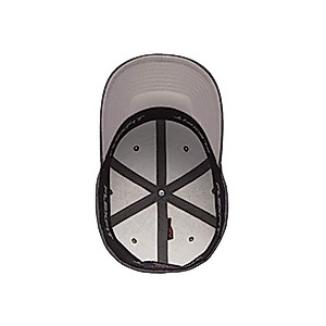 Flexfit mens Heatherlight Cap, Melange Dark Grey, Large-X-Large US
