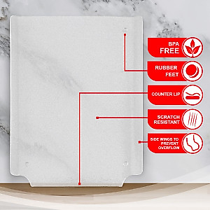Better Houseware Multi Purpose Drain Board and Cutting Board - Frosted