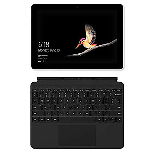 Microsoft Surface Go 10’’ Touchscreen PixelSense (1800x1200) Display (Intel Pentium Gold 4415Y Processor, 4GB RAM, 128GB SSD, Surface Black Type Cover, Windows Ink Active, Windows 10 S Mode)