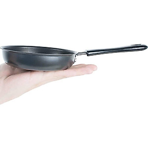 FveBzem Nonstick Frying Pan Round Egg Pan One Egg Fry Pan Egg Pancake Maker Omelet Mini Dishwasher Safe Cookware Small Egg Skillet, PFOA Free, 4.72 Inch(12cm)