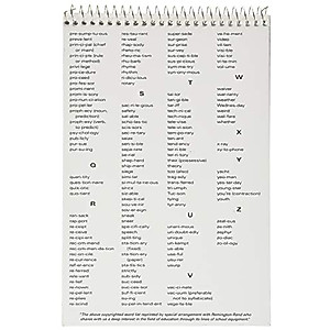 Mead Spell-Write Steno Book, Gregg Rule, 6 x 9 Inches, White, 80 Sheets (MEA43082)