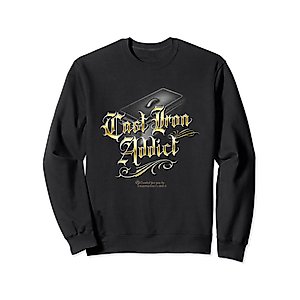 Dutch Oven Cast Iron Addict Design Dutch Oven Sweatshirt