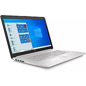 HP 2022 Newest 17.3" HD+ Display Laptop, 11th Gen Intel Core i3-1115G4(Up to 4.1GHz, Beat i5-1030G7), 16GB DDR4 RAM, 1TB HDD+256GB PCIe SSD, Bluetooth, Webcam, Windows 11, Silver, w/ 3in1 Accessories