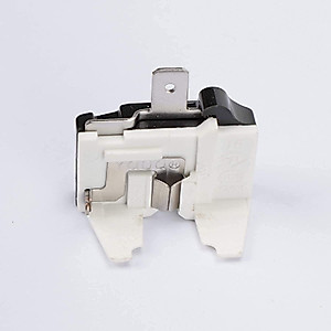 QP2-4R7 1Pin Refrigerator PTC Starter Relay and 6750C-0005P Refrigerator Overload Protector For LG Refrigerator Compressor,2 Pieces in Total