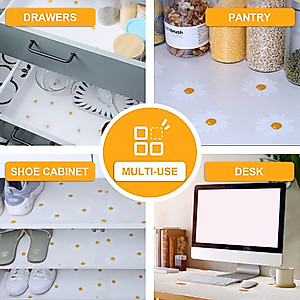 INNOLITES 9 Pcs Refrigerator Liners, 17.7"x11.8" Washable Non-Slip EVA Fridge Liner, Refrigerator Shelf Liners-BPA Free, for Fridge Glass Shelf Cabinet Drawer Mats (Orange)