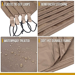 OneTigris Bulwark Camping Tarp & Waterproof Tent Footprint