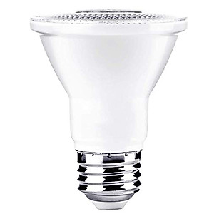 KOR (Pack of 6) LED PAR20 Light Bulbs, 8W (Replaces 50W 50PAR20), 3000K Soft White, E26 Base, Dimmable, Waterproof Indoor/Outdoor Use, UL & Energy Star