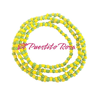 8 Collares de Santeria Siete Potencias Africanas, Elegua, Chango, Obatala, Yemaya, Oshun, Ogun, Oshun 7 african powers