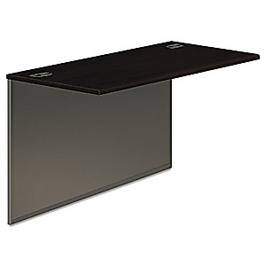 Hon 38210Ns 38000 Series Bridge, 48W X 24D X 29-1/2H, Mahogany/Charcoal