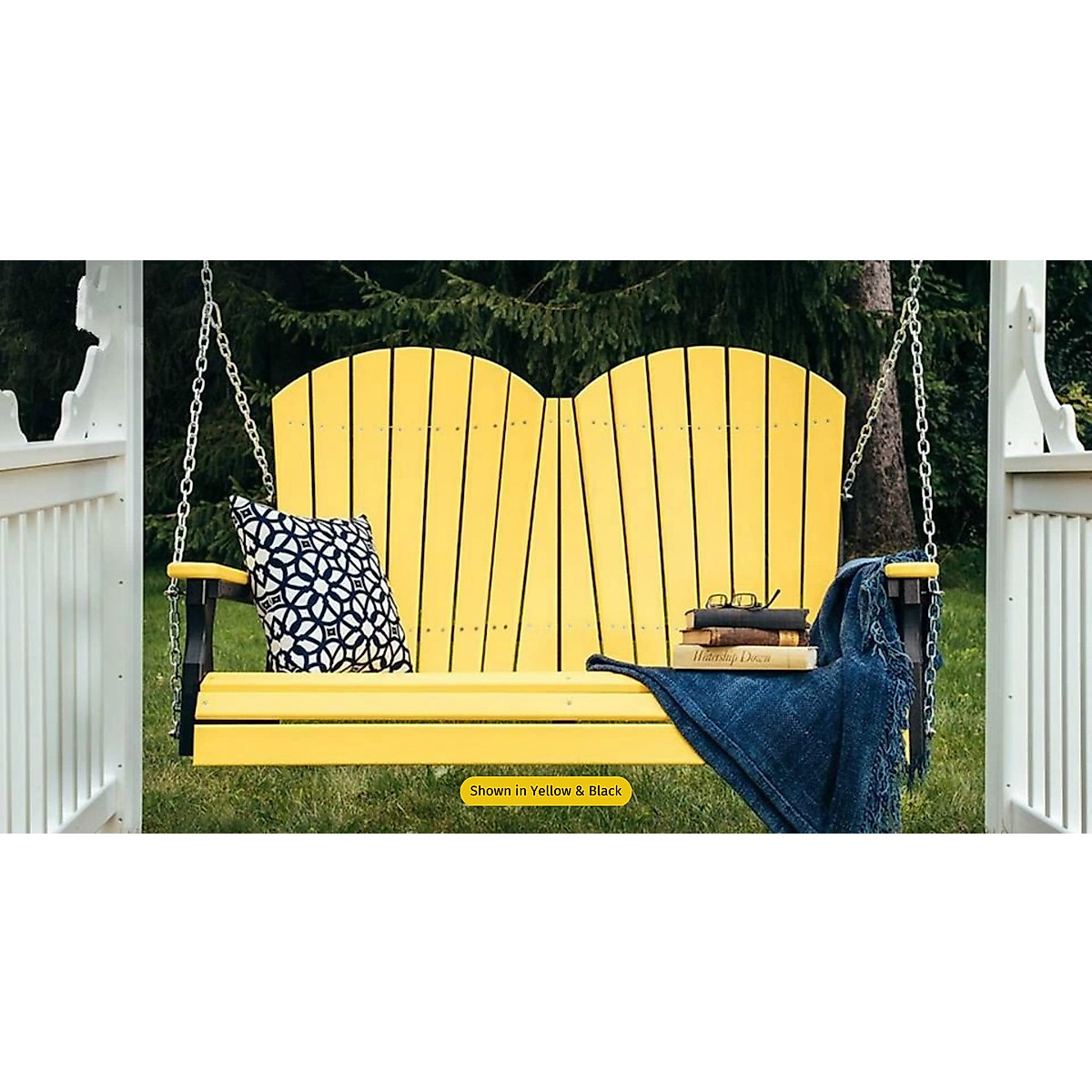 LuxCraft 4' Adirondack Swing - Available in 22 Colors