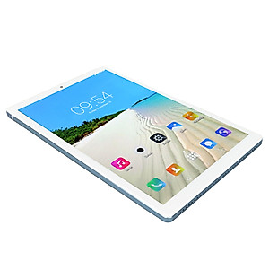 HEITIGN 10.1 Inch Tablet Calling Tablet 10.1in Tablet for11.0 4gb 64gb 1080x1920 Hd 10 Core 2.4g 5g WiFi Front 800w Rear 1300w Calling Tablet 100240v Blue Us Plug (US Plug 100‑240v)