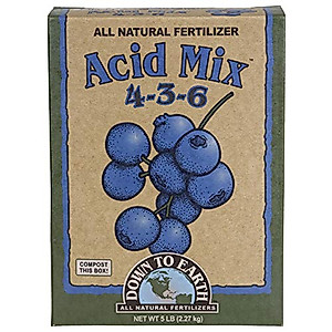 Down to Earth All Natural Acid Mix Fertilizer 4-3-6, 5 lb