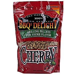 BBQr's Delight 3 Pack Orange Cherry and Sugar Maple Wood Pellets 3 x 1lb Bags