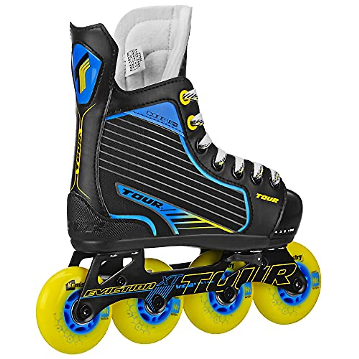 Tour Code 9.one Youth Adjustable Inline Hockey Skate Size Medium