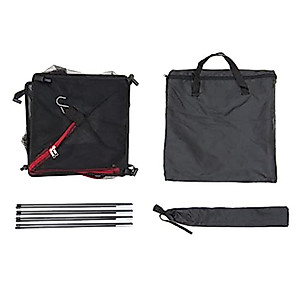 Tongina Camping Drying Mesh Rack for Cookware Organizer Dryer Storage Net Basket