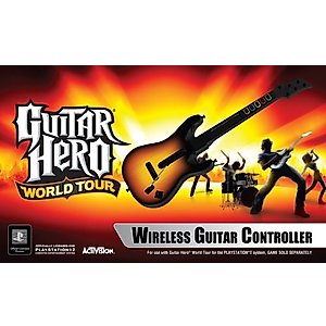 PS2 Guitar Hero World Tour - Stand Alone Guitar