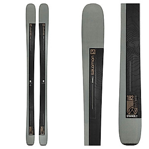 Salomon N Stance 96 Ski - Dark Grey/Black/Brown 182