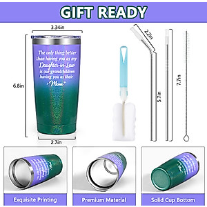 Gingprous Daughter In Law Gifts, The Only Thing Better Than Having You Tumbler Mothers Day Birthday Gifts Christmas Gifts for Daughter In Law from Mother In Law, 20oz Insulate Travel Tumbler, Gradient