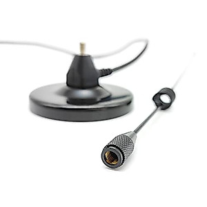 Dualband Antenna 2meter 70cm Mobile VHF/UHF Ham Radio (137-149, 437-480 Mhz) Mag Mount Magnet Base PL-259 Connector, 10 Ft RG58 Cable