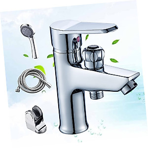Mikikit Kitchen Faucet Waterfall Faucet Bathroom Faucets Bathtub Faucet Sink Faucet Hot and Cold Water Faucet Utility Faucet Water Faucet Outdoor Faucets for Bath Sinks Mixing Valve Basin