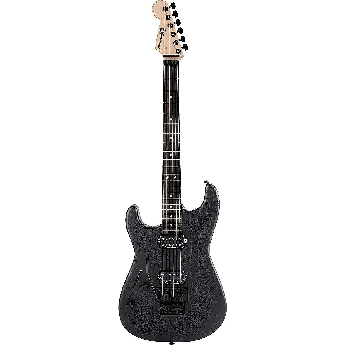 Charvel Pro-Mod San Dimas Style 1 HH FR Sassafras Left-handed Electric Guitar - Satin Black