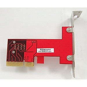 Ableconn PEXU2-131 PCI Express x4 to SFF-8643 Adapter Card for PCIe U.2 NVMe SSD - Support 2.5-inch U.2 NVMe SSD - U.2 SSD Adapter