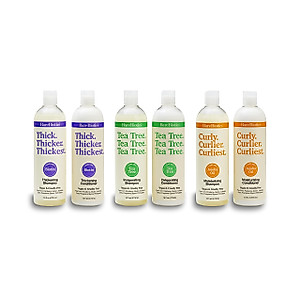 BARE BIOTICS Scalp Refreshing and Invigorating Tea Tree Hair Shampoo, 16 fl. Ounces