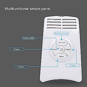 Qinlorgo Multi Air Outlet Clothes Dryer, Hot And Cold Dual Mode Foldable Clothes Dryer Lightweight And Portable Laundry Shoes Hanger For Home(US 110‑240V)