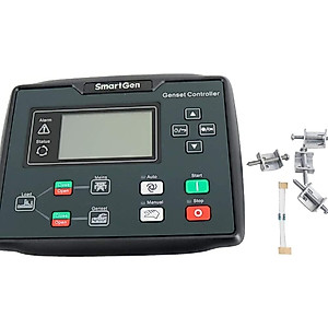 YFYIQI Genset Controller Automatic Generator Set Controller with Working Power Range DC(8 to 35) V RS485 Communication Port for Single Genset Automatic Control and Monitoring System