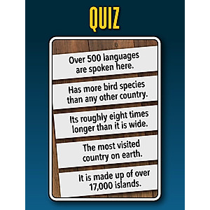 Smart Cards Countries, 7-Games-in-1 (Trumps, Pairs, Guess Who, Happy Families, Rummy, and More)