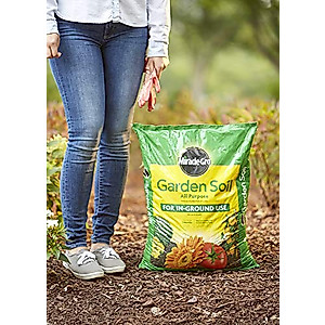 Miracle-Gro Garden Soil All Purpose: 1 cu. ft., For In-Ground Use, Feeds for 3 Months, Amends Vegetable, Flower and Plant Beds