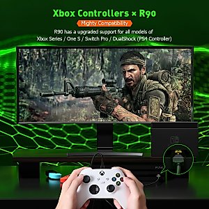 Controller Adapters, BIGBIG WON Wired Controller Adapter for Xbox Series X|S/Xbox One/One X|S/Xbox Elite Series/Elite Series 2/PS5/PS4 Wired Console Adapter for Switch/PS4/Windows 11&10 PC (1 Piece)
