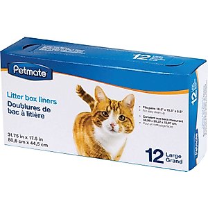 Petmate Doskocil 21529003: Litter Liner, Lg 12Ct